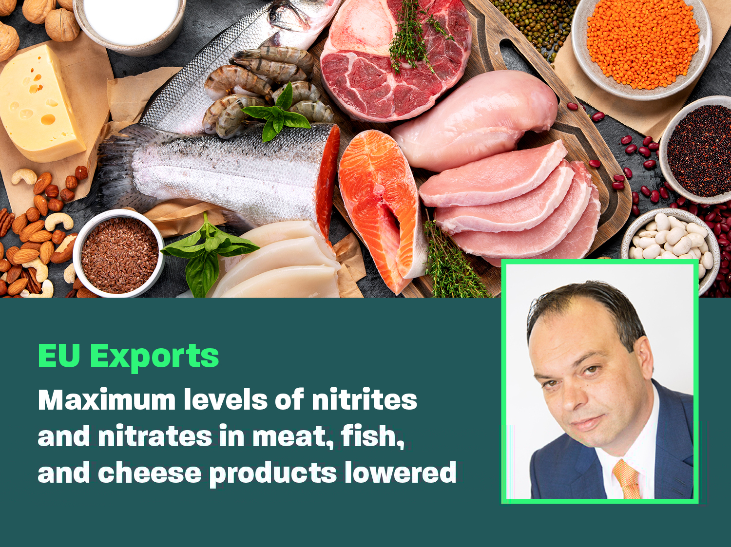 EU Exports: Maximum levels of nitrites and nitrates in meat, fish, and ...